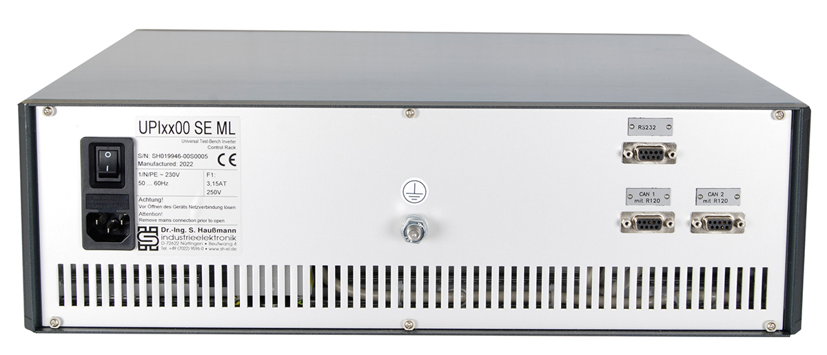 Universal test bench inverter UPI800 - Dr.-Ing. S. Haußmann ...